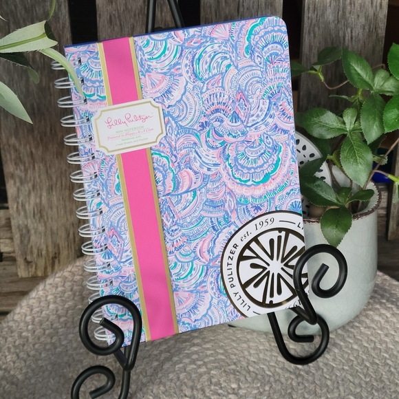 Lilly Pulitzer | Office | New Lilly Pulitzer Happy As A Clam Spiral ...
